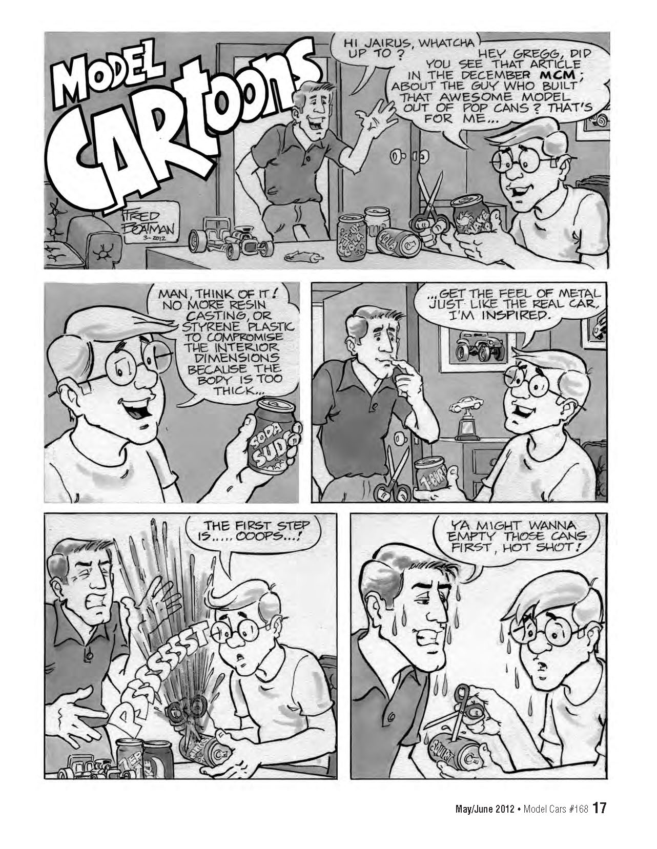Cartoons Model Cars Magazine